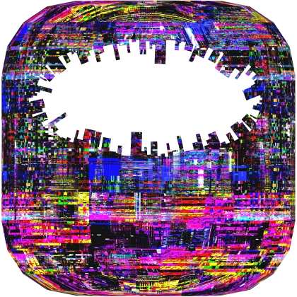 Glitch Face Mask - VHS Glitch | Roblox Item - Rolimon's