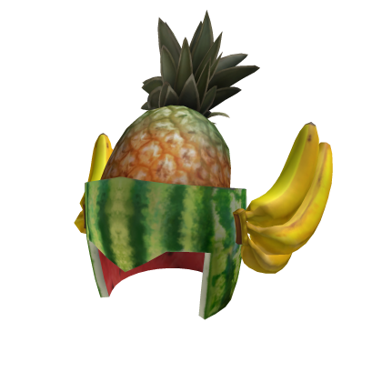Tropical Blast Fruit Helmet - Roblox