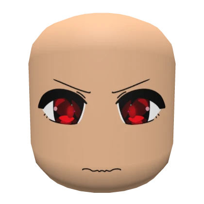 determined face anime