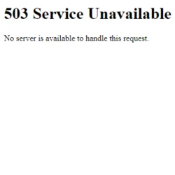 Service Unavailable (Decal) (Orignial)