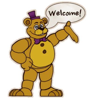 Fredbear’s Welcome Sign (FNaF) (Drowsy_Bugs)