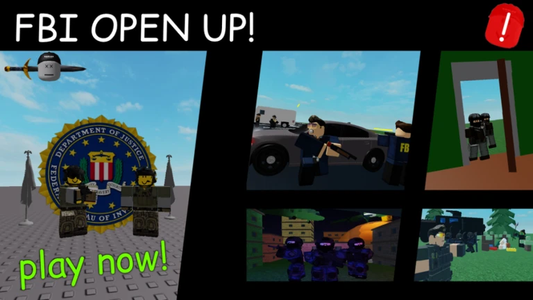 [CITY AND BEACH!] FBI OPEN UP! - Roblox