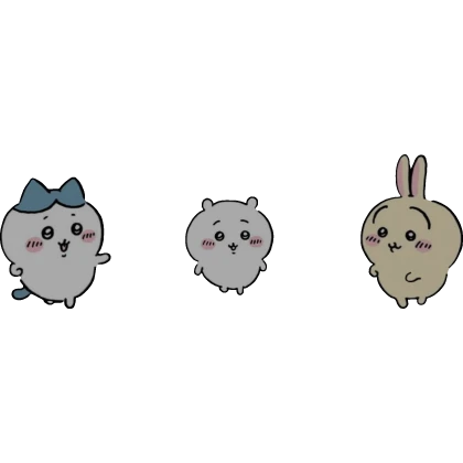 chiikawa, hachiware and usagi (chiikawa) | Roblox Item - Rolimon's