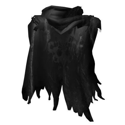 Black Ripped Cape | Roblox Item - Rolimon's