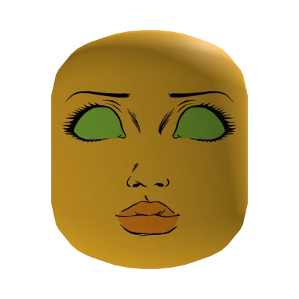 Classic Alien Princess Starfire Face | Roblox Item - Rolimon's