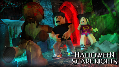 Noites assustadoras de Halloween - Roblox