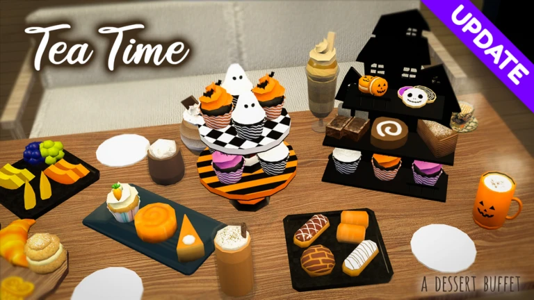 🍰☕ Tea Time || Dessert Buffet | Roblox Game Place - Rolimon's