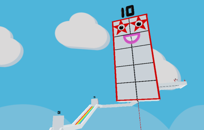 Numberblocks OBBY Adventure (Sem Pintura) - Roblox