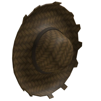 Grow a Garden Straw Hat on Back | Roblox Item - Rolimon's