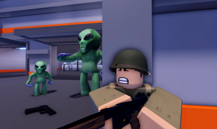 ¡Construye una base para luchar contra los alienígenas! - Roblox