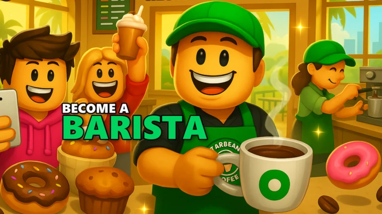 ☕Trabaja en Starbeans City RP - Roblox
