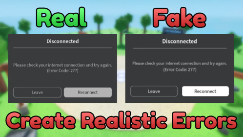 [ OG] Générateur d'erreurs faux - Roblox
