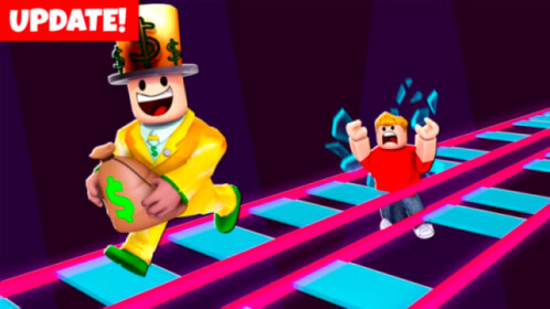 The $1,000,000 Glass Bridge - Roblox