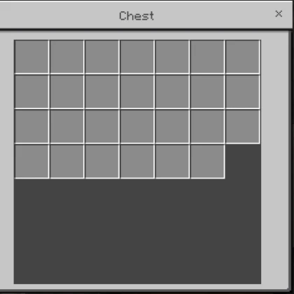 Minecraft Chest GUI