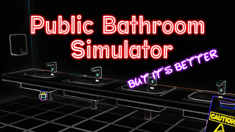 Simulador de Banheiro Público, mas é melhor - Roblox