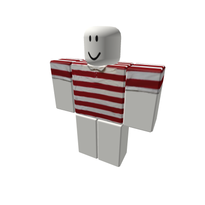 reupload red striped polo - Roblox