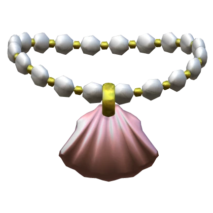 Seashell Wtih Pearls Necklace | Roblox Item - Rolimon's