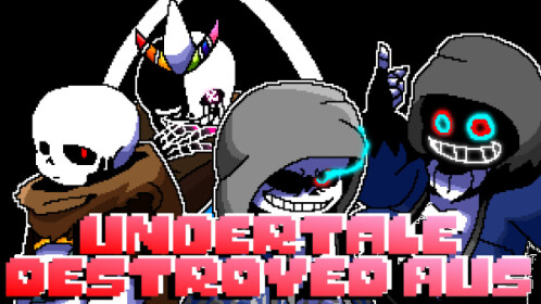 [10X LUCK, 2X GOLD] Undertale Destruído Aus - Roblox