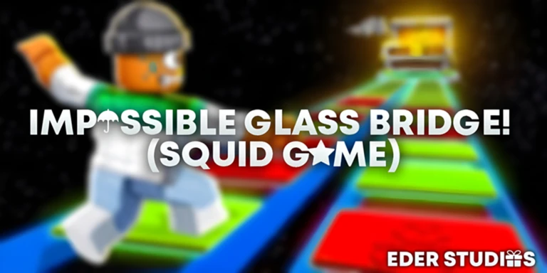 Impossible Glass Bridge! (Squid Game) | Roblox Game - Rolimon's