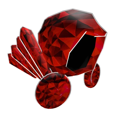 Cartoony Diamond Outline Dominus (Red) | Roblox Item - Rolimon's