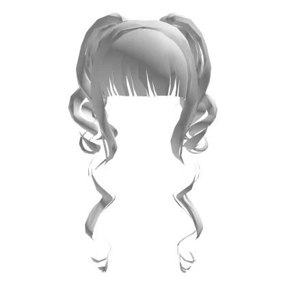 Doll Wavy Twintails - White | Roblox Item - Rolimon's