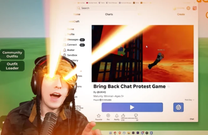 Bring Back Chat Protest Game | Roblox에서 플레이하기