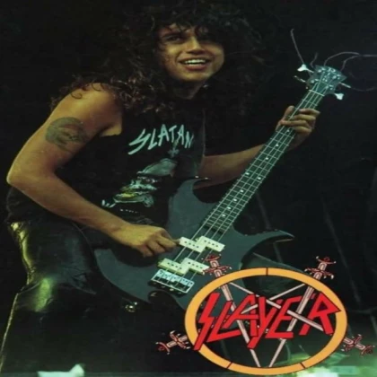 slayer thrash metal 80s 90s vintage rock poster