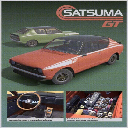 Satsuma GT poster