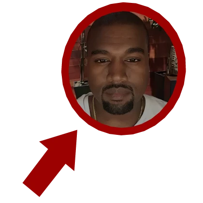 Kanye Red Circle 2 | Roblox Item - Rolimon's