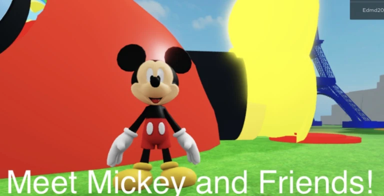 (¡EL REMAKE ESTARÁ DISPONIBLE PRONTO!) Casa club de Mickey Mouse - Roblox