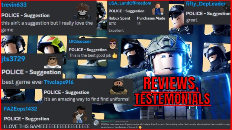 [550+] Law Enforcement&Emergency Outfits - Roblox