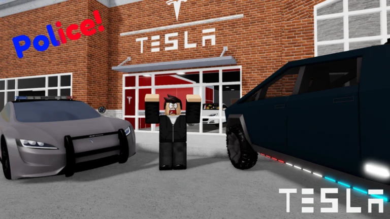 (¡Expansión del mapa!) Concesionario Tesla - Roblox