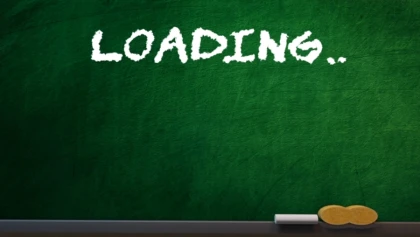 ChalkBoard Loading Screen