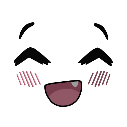 Rosto Fofinho 3D - Roblox