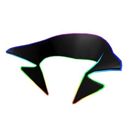 Cartoony Rainbow Popped Collar | Roblox Item - Rolimon's