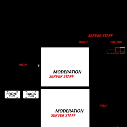 Server Staff Decal Ford Explorer