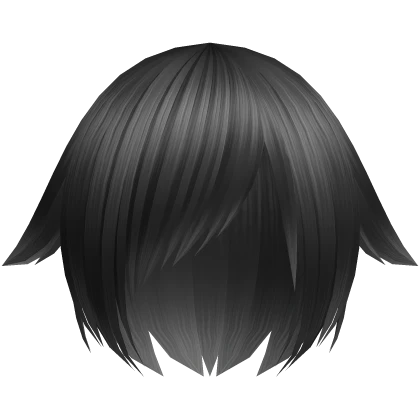 ҂ ᆺ ᗜ black emo scene vkei razor cut tuft hair | Roblox Item - Rolimon's