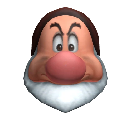 grumpy dwarf mask