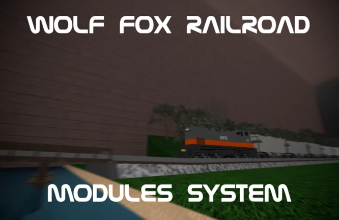 Wolf Fox Railroad: Módulos em escala RO - Roblox