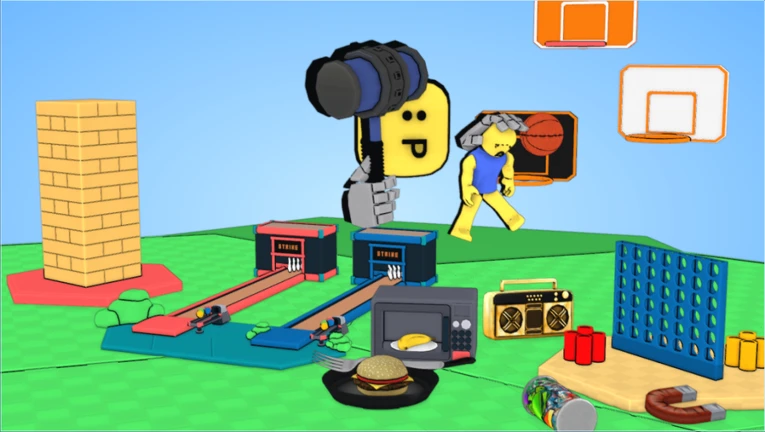 VR 핸드 시뮬레이터 비-VR 헤드셋!! - Roblox