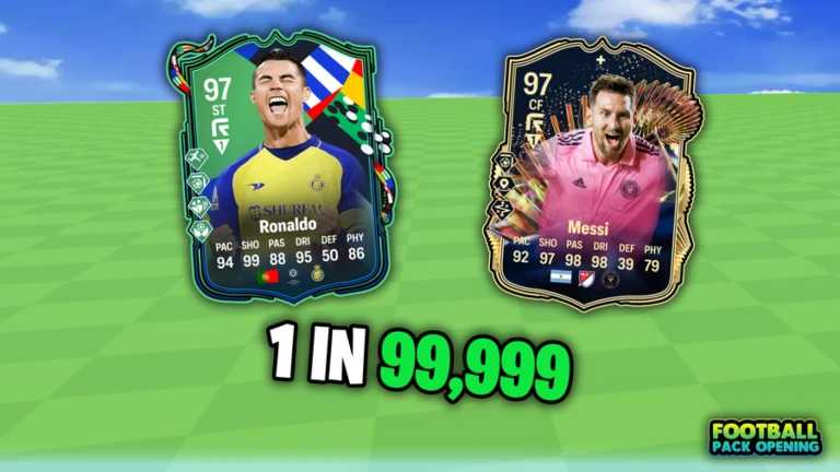 Apertura del paquete de fútbol - Roblox