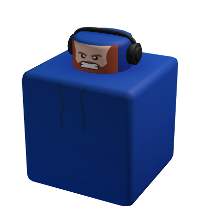 Fantasia de Caseoh Azul Cubano - Roblox