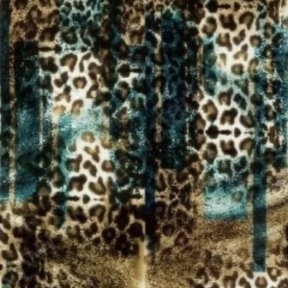 Cheetah | Blue | Y2K | Distressed | Vintage