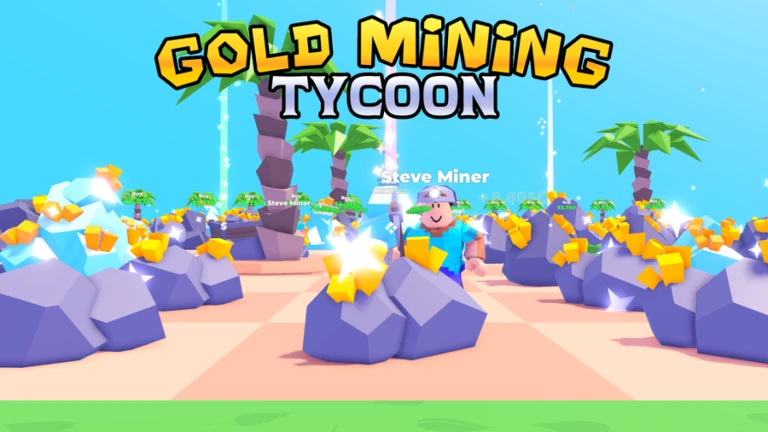 Tycoon de Minería de Oro - Roblox