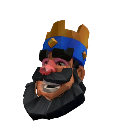 King CLASH ROYALE (Blue) | Roblox Item - Rolimon's