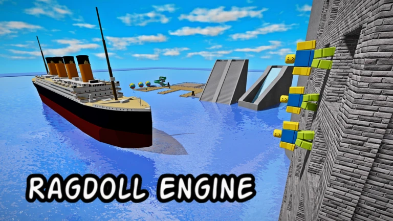 Ragdoll Engine but it's underwater - Roblox