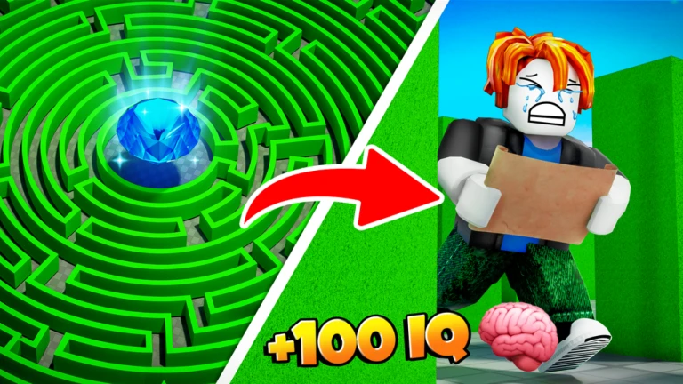 Escapa de um labirinto - Roblox