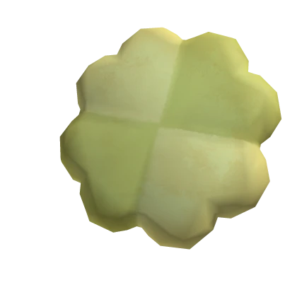 Checkerboard Clover Shaped Cookie (Green) | Roblox Item - Rolimon's
