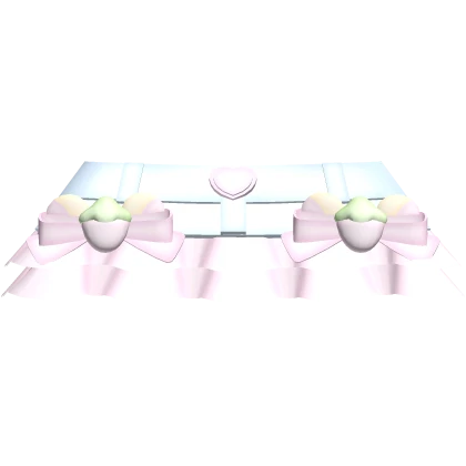 cutie strawberry korilakkuma ruffly jean skirt | Roblox Item - Rolimon's