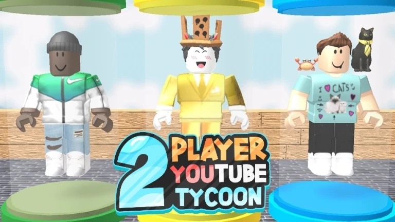 2 Player Youtube Tycoon - Roblox